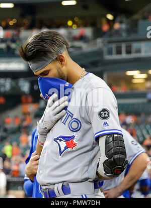 Toronto Blue Jays' Lourdes Gurriel Jr. in a baseball game Sunday, Sept ...