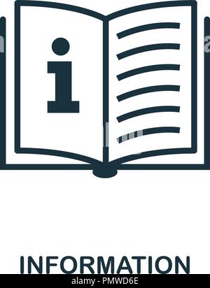 Help icon. Monochrome simple Business Training icon for templates, web ...