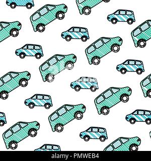 cars vehicles pattern background Stock Vector Image & Art - Alamy