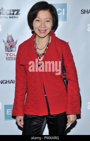 Elizabeth Sung at the "Shanghai Calling" Los Angeles Premiere held at ...