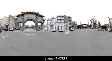 360° view of Xuejia Ciji Temple - Alamy