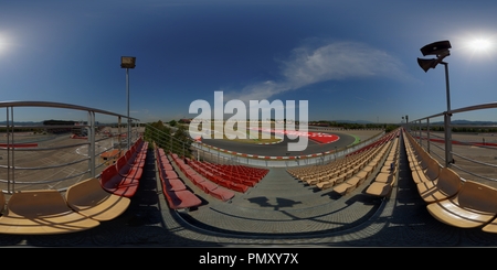 360° view of Circuit de Catalunya - Alamy