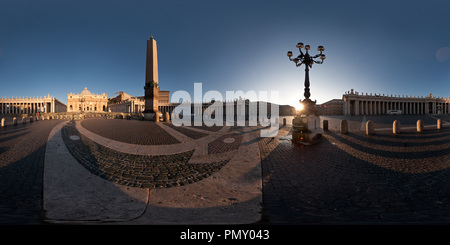 360° view of Vatican - Piazza San Pietro - Alamy