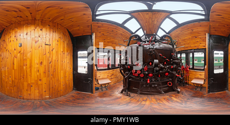 360° view of Steam Locomotive 2 - Alamy