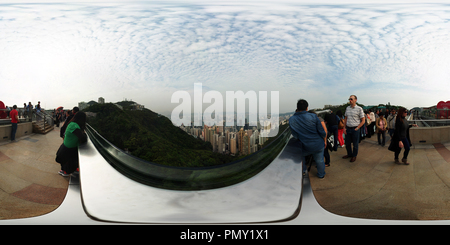 360° view of Victoria Peak, HongKong - Alamy
