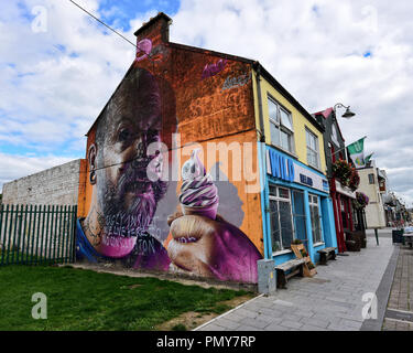 Street art in Limerick city. Ireland Stock Photo - Alamy