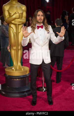 Actor Jared Leto arrives at the 2014 Film Independent Spirit Awards at ...