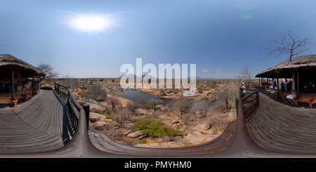 360° view of Ruaha River, Tanzania - Alamy
