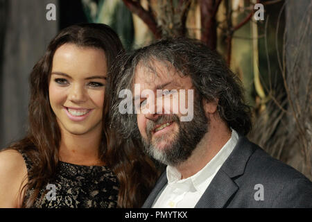 Peter Jackson and his daughter Katie Jackson The Hollywood premiere of ...