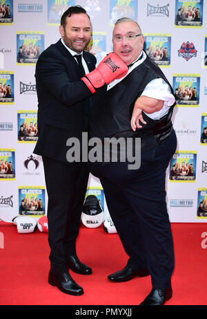 Brad Moore attending the premiere of Gloves Off at The Prince Charles ...