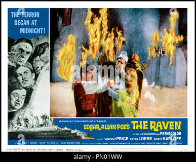 THE TERROR 1963 AIP film with Jack Nicholson and Sandra Knight Stock ...