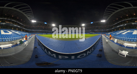 360° view of Santiago Bernabeu Stadium - Alamy
