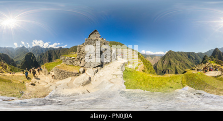 360° view of Machu Picchu, Andes Mountains, Peru - Alamy