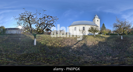 360° view of Reformed Calvinist Church, Seini, Romania - Alamy