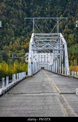 Old Knik Bridge Stock Photo - Alamy