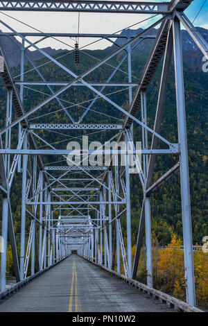 Old Knik Bridge Stock Photo - Alamy