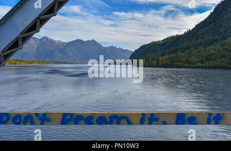 Old Knik Bridge Stock Photo - Alamy
