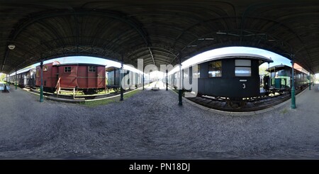 360° view of Eisenbahn-Museum - Schönberger Strand - Alamy