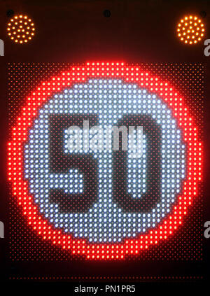 Led Sign 50 Stock Photo - Alamy