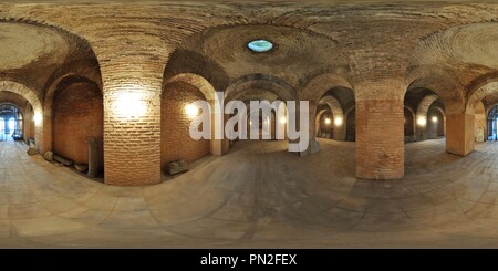 360° view of Alexios Apokaukos Church (Historic Church Cistern - Alamy