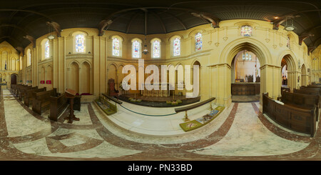 360° view of Christ Church Cathedral, Newcastle - Alamy
