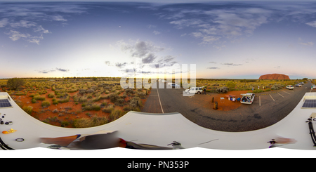 360° view of Uluru - Ayers Rock - Alamy