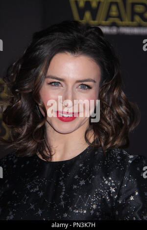 Caterina Scorsone 'Star Wars: The Force Awakens' World Premiere held at ...
