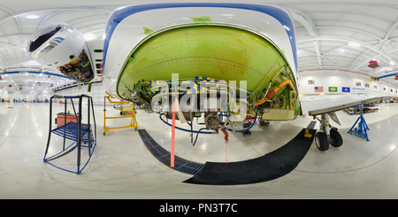 360° view of Embraer Bradley Jet Service Center II - Alamy