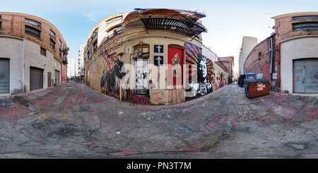360° view of Indian Alley - Downtown Los Angeles - Alamy