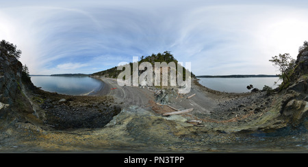 360° view of Hope Island State Park, Washington State, USA - Alamy
