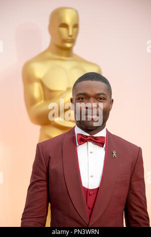David Oyelowo arrives at the Oscars on Sunday, March 27, 2022, at the ...