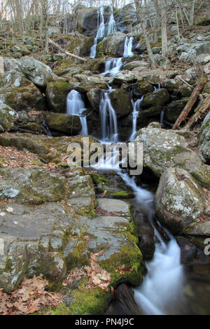 Forest waterfalls from mountain rivers Stock Photo - Alamy