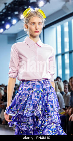 Model - Catwalk - Marcel Ostertag fashion show at Mercedes Benz Fashion ...