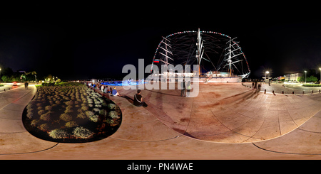 360° view of Russian Sail Training Ship Nadezhda - Bow 1 - Alamy