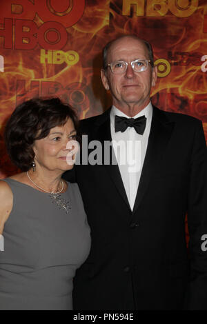 Sharon R. Friedrick (L) and Richard Jenkins walking the red carpet as ...