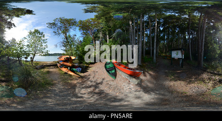360° view of Hope Island State Park (Mason Co.) Washington State, USA ...