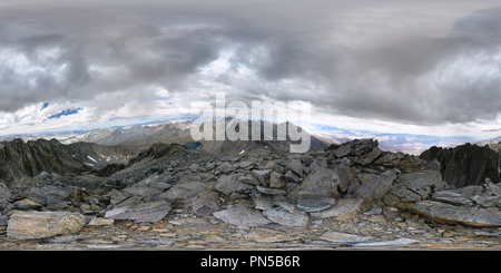 360° view of Split Mountain Summit - Alamy