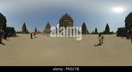 360° view of Prambanan Temple, Yogyakarta - Alamy
