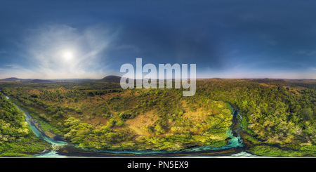 360° view of Sucuri River aerial 2 - Alamy