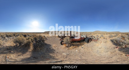 360° view of Shirk Ranch - old junker [1] - Alamy