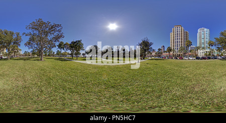 360° view of South Straub Park - Alamy