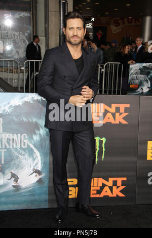 Edgar Ramirez 12/15/2015 "Point Break" Premiere held at the TCL ...