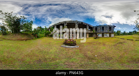 360° view of World War II Japanese communications center historical ...