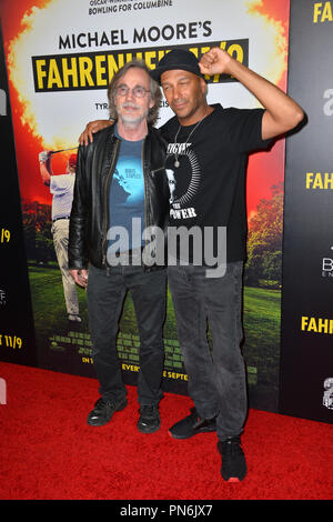 Tom Morello at the Los Angeles premiere of "Real Steel" held at the ...