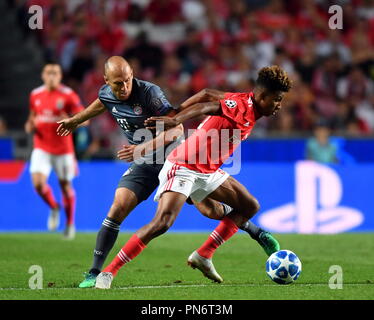 Lisbon, Portugal. 19th Sept 2018. Bayern Munchen's forward from Germany ...