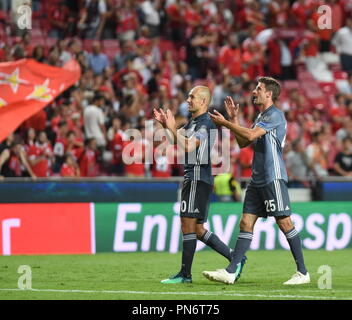 Lisbon, Portugal. 19th Sept 2018. Bayern Munchen's forward from Germany ...