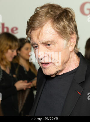 Robert Redford attends The Old Man and The Gun Premiere at the Paris ...