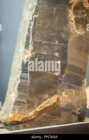 Specimen of quartz columnar habit from mining and quarrying industries ...