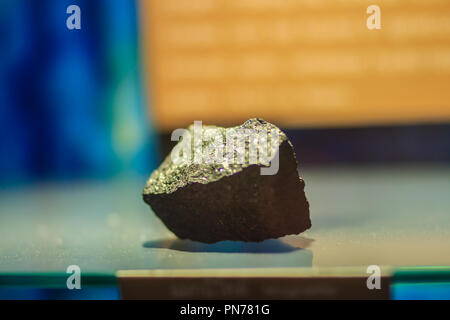 Magnetite rock specimen from mining and quarrying industries. Magnetite ...