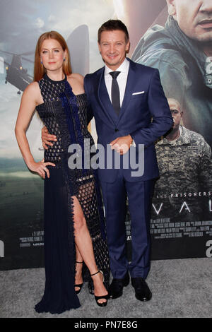 Amy Adams, Jeremy Renner at the LA Premiere of Paramount Pictures ...